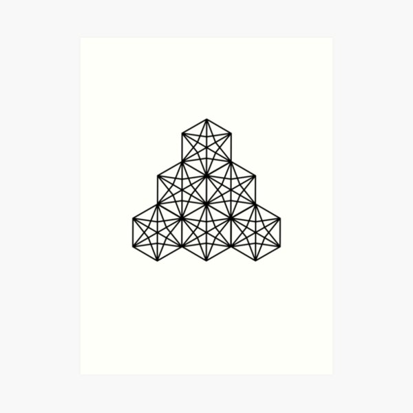 "Kasane Rindo Traditional Japanese Pattern - Stack" Art Print by yusuke ...