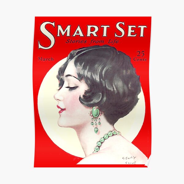 "SMART SET : Vintage 1925 Magazine Advertising Print" Poster by ...