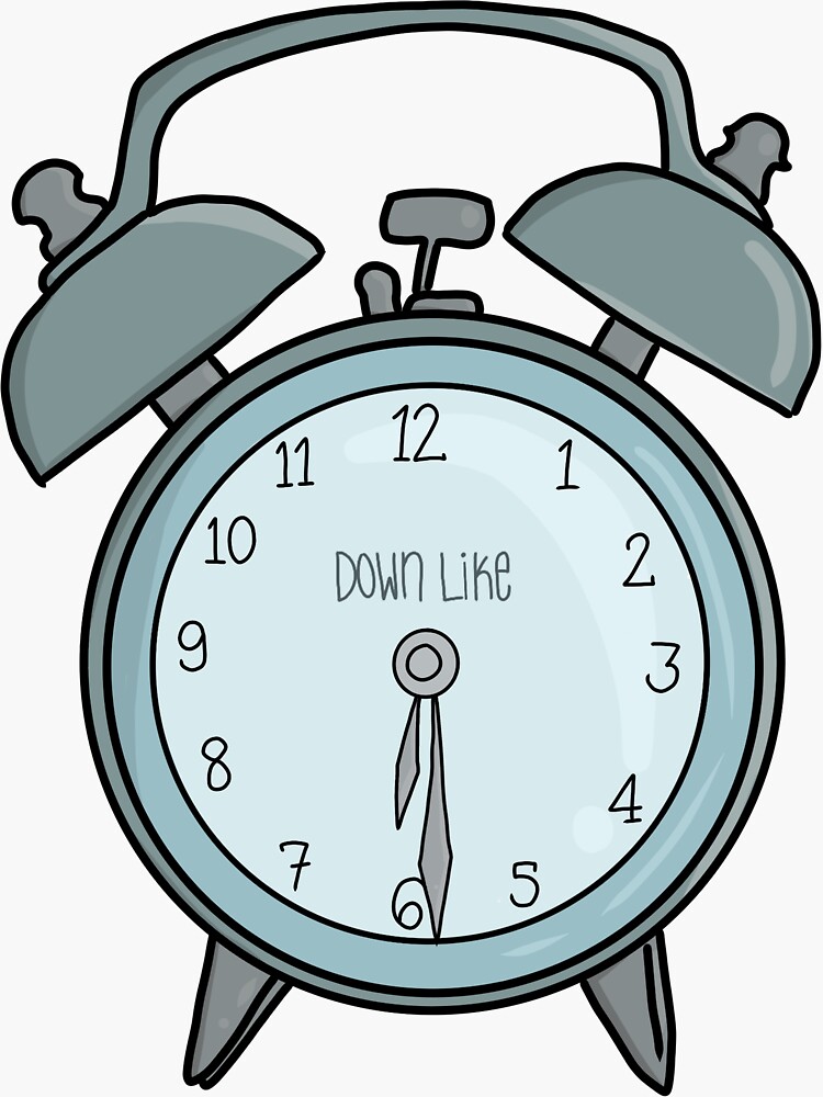 "630 clock" Sticker for Sale by kerryandzara | Redbubble