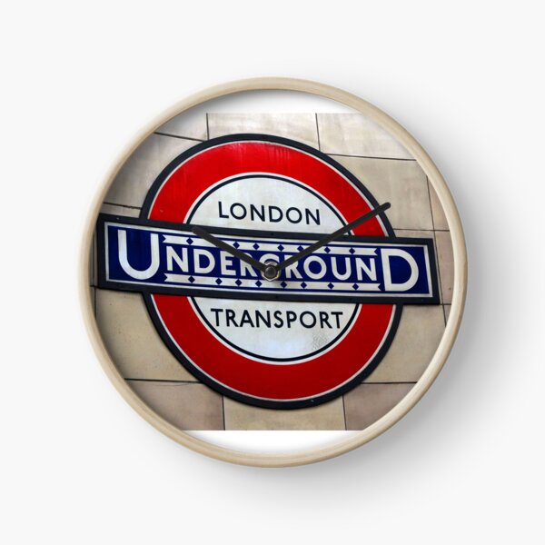 London Underground Clocks | Redbubble