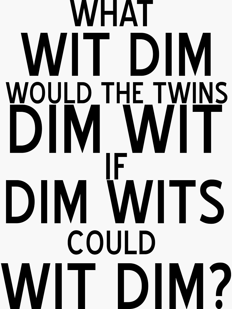 "HTTYD-Inspired "What Dim Wit"" Sticker for Sale by mulberrydragon ...