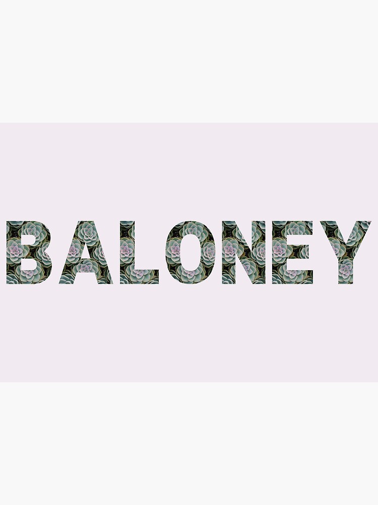 "BALONEY Blissful Succulent Designs" Sticker by StephStamp | Redbubble