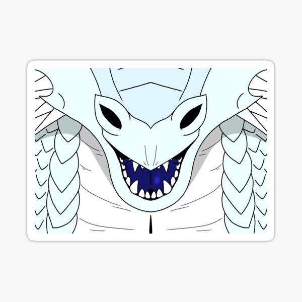 "IceWing Mask - Queen Snowfall" Sticker for Sale by Vegasyote | Redbubble