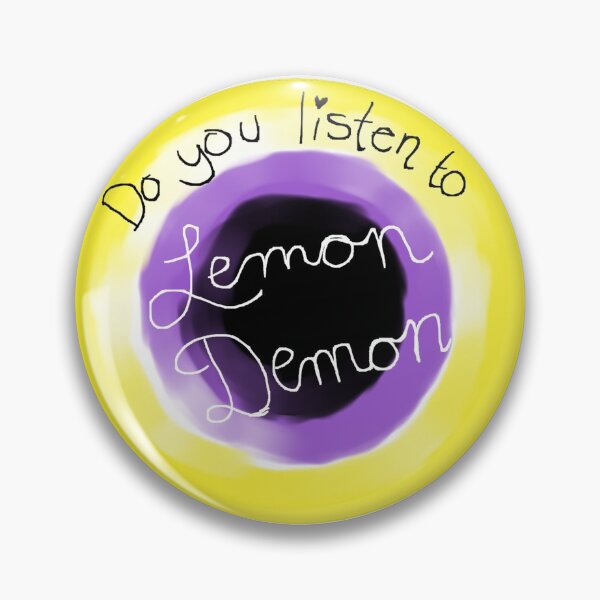 "do you listen to lemon demon" Pin for Sale by bleedmagic | Redbubble