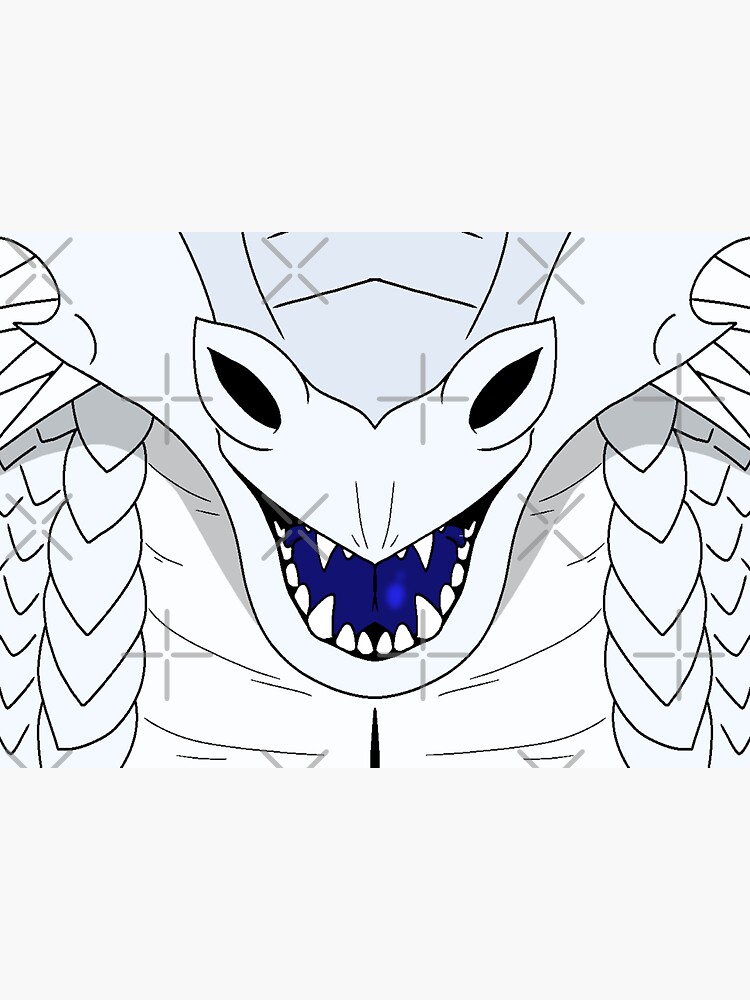 "IceWing Mask - Queen Glacier" Sticker by Vegasyote | Redbubble