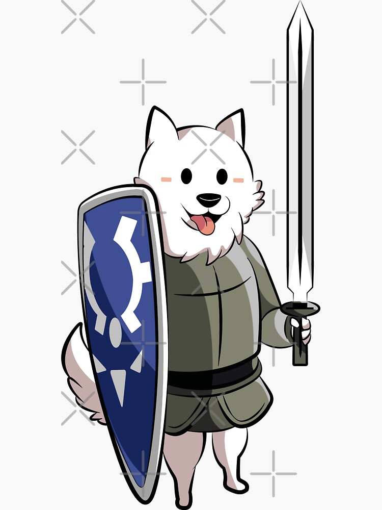 "Undertale Lesser dog" Sticker for Sale by ZARIAA | Redbubble