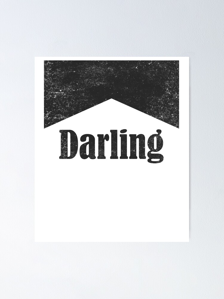 "Darling Logo" Poster by goodprana3891 | Redbubble