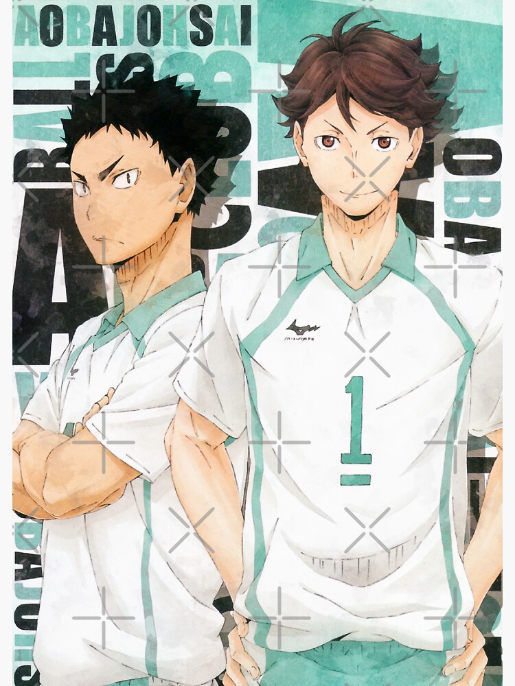 "Aoba Jousai Team" Sticker for Sale by Saikishop | Redbubble