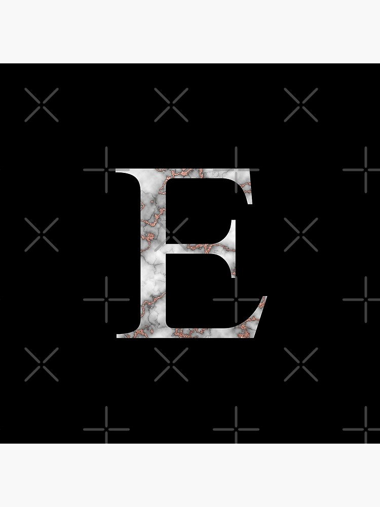 "Epsilon Greek Letter Rose Gold Marble" Photographic Print by MSA-42 ...