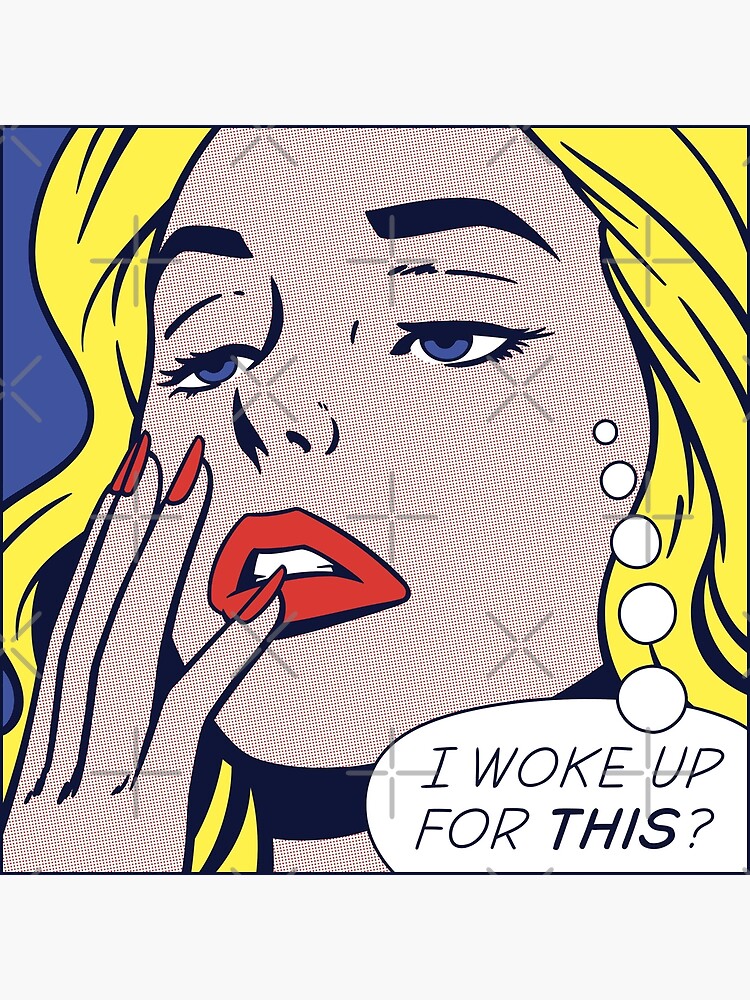"Pop Awake Girl" Art Print for Sale by Corbin Hunsaker | Redbubble