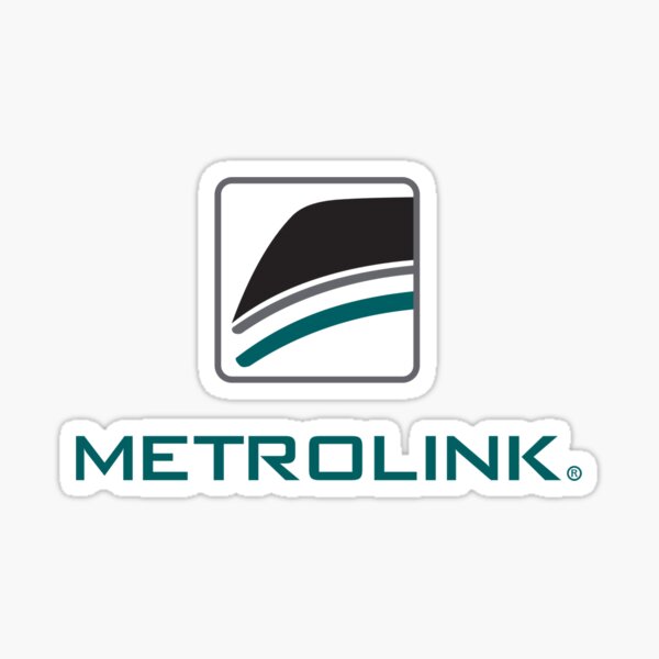 "Metrolink Logo" Sticker by Sonoma-Custom | Redbubble