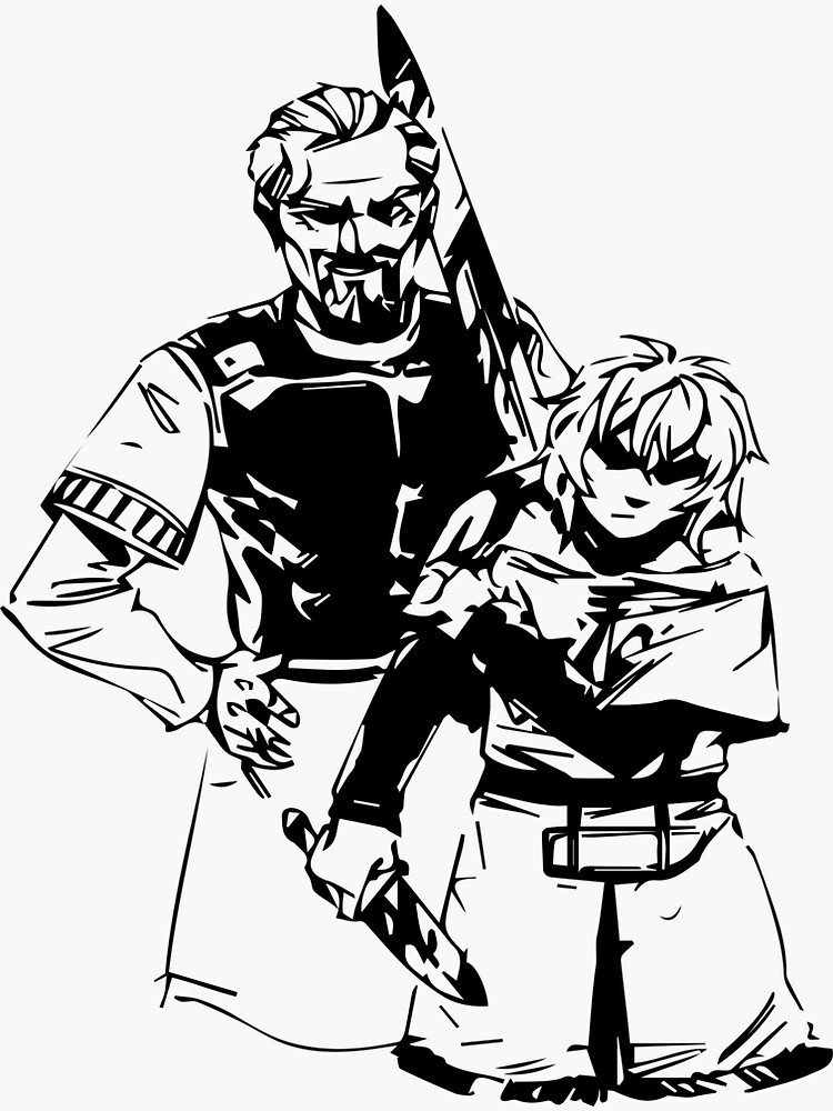 "Saga " Sticker by Lo2110 | Redbubble