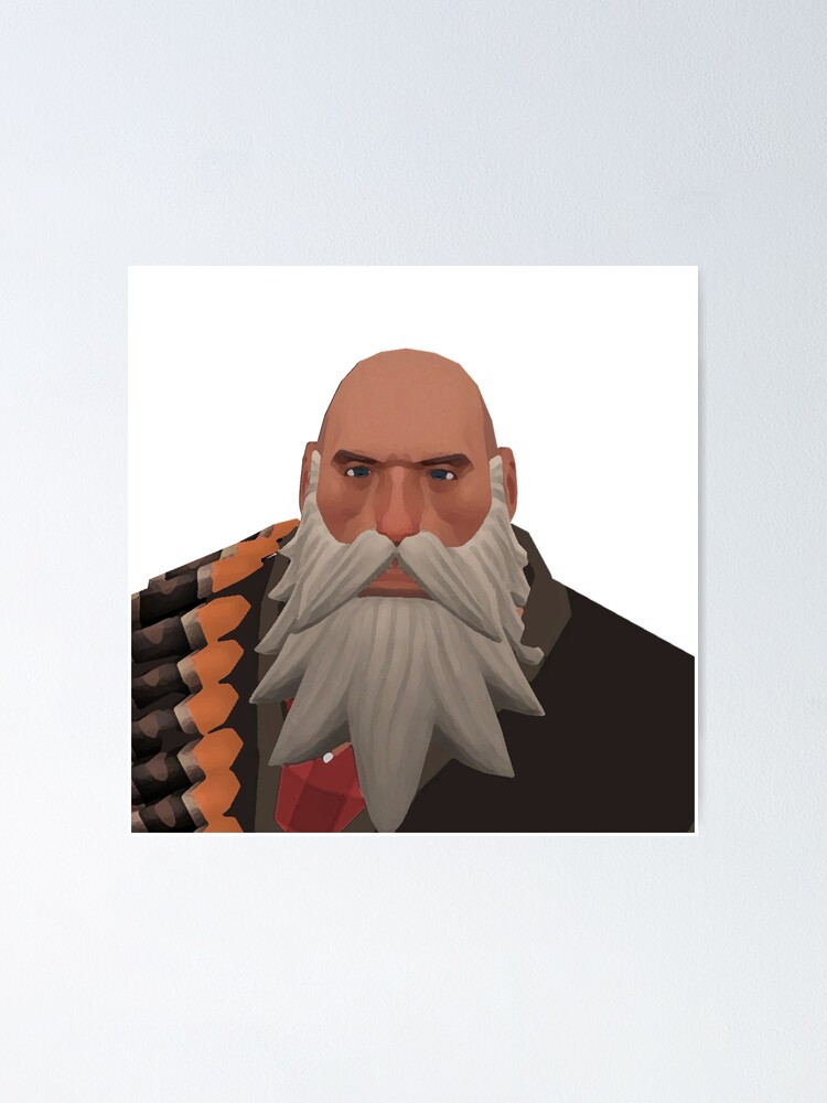 Póster «Póster TF2 - 2009 RED Heavy» de trackballPRINTS | Redbubble