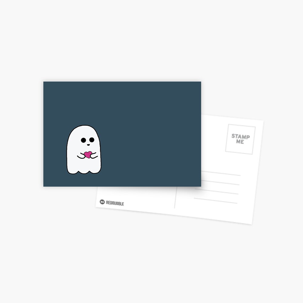 "Ghost Holding Heart" Sticker for Sale by Samantha F | Redbubble