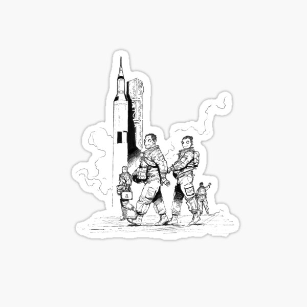 "Kerbal Space Program fan art" Sticker by M1sterMao | Redbubble
