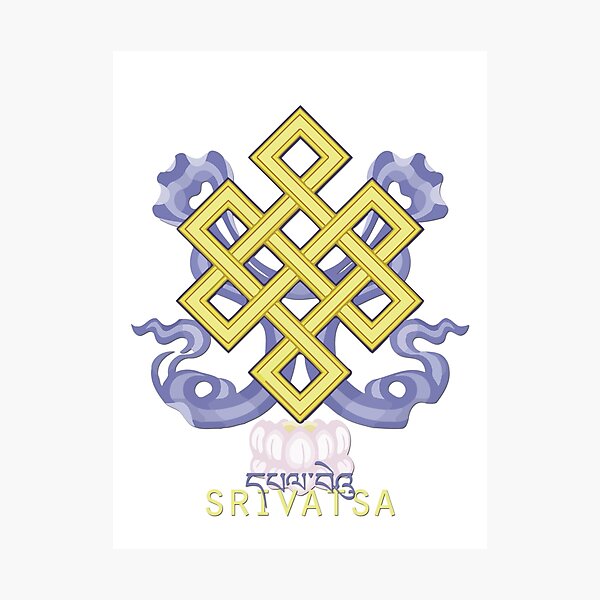 "Srivatsa (Endless Knot) - Buddhist & Hindu Ashtamangala" Photographic ...