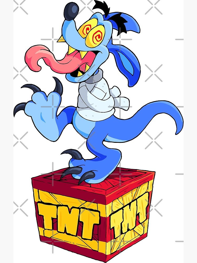 "Ripper Roo And TNT" Poster for Sale by yogadika | Redbubble