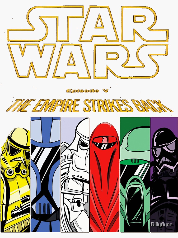 "The Empire" Sticker by Billyflynn | Redbubble