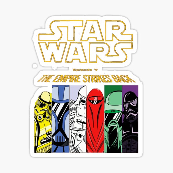 "The Empire" Sticker by Billyflynn | Redbubble