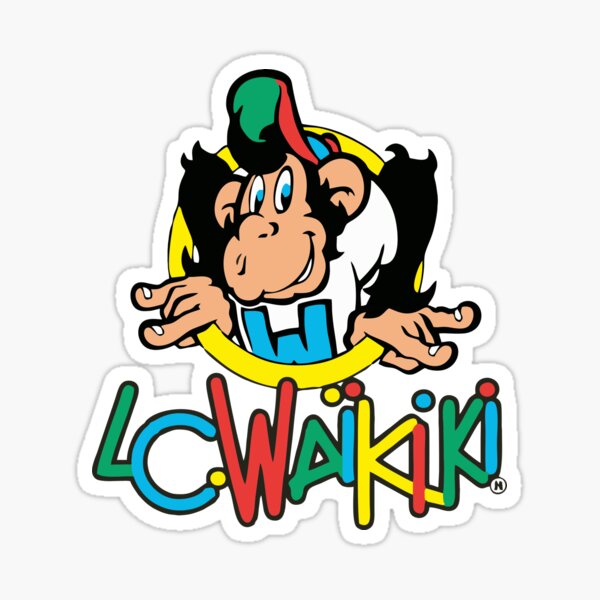 Lc Waikiki Monkey Stickers | Redbubble