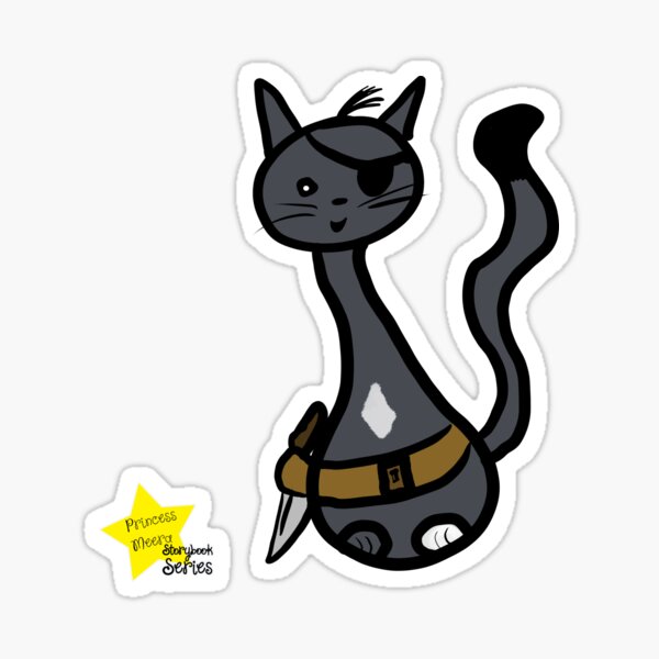 "Captain One-Eye" Sticker for Sale by magicpixels | Redbubble