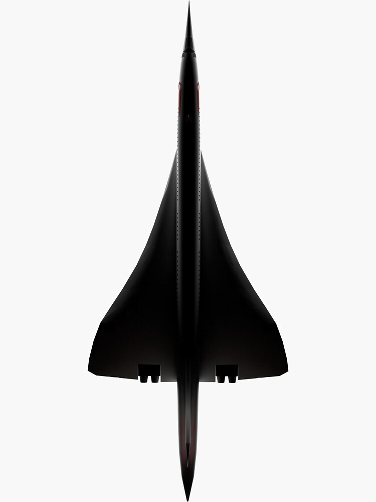 "Concorde" Sticker for Sale by TheGenesisArk | Redbubble