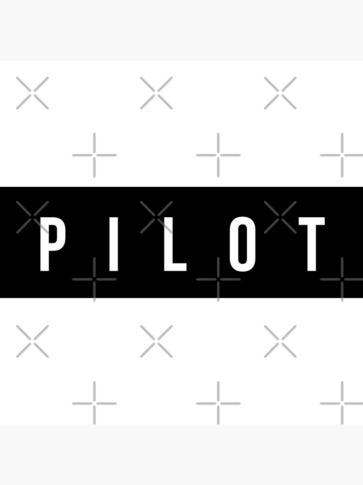 "Pilot Label" Poster by jetmike | Redbubble
