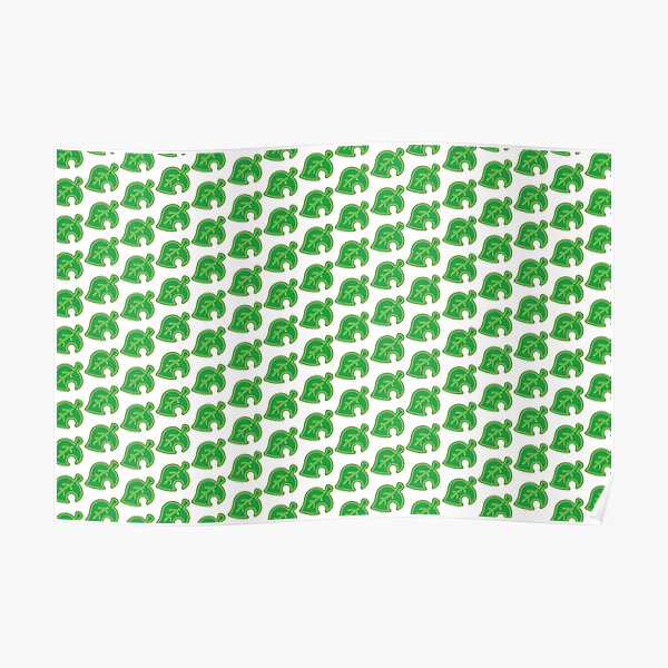 "New Horizons Leaf Template Pattern" Poster for Sale by Kontororu ...