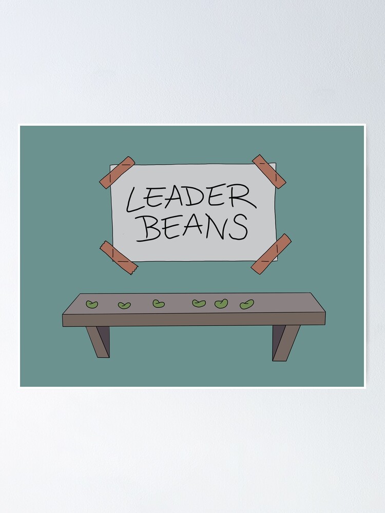 "The Simpsons Leader Beans" Poster for Sale by thebcarts | Redbubble