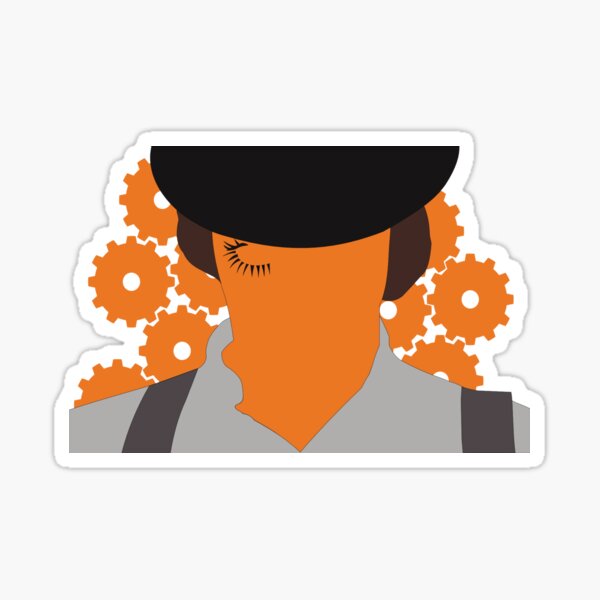 "Clockwork Colors" Sticker for Sale by morrison22 | Redbubble