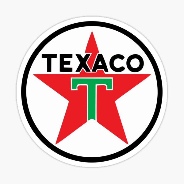 Texaco Stickers | Redbubble
