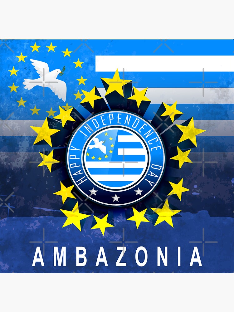 "Happy Independence Day Ambazonia" Sticker for Sale by Kamel Designs ...
