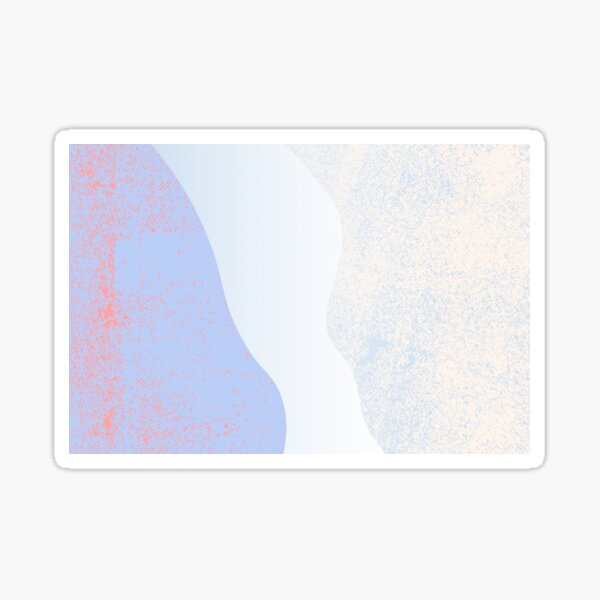 "Abstract Blue" Sticker for Sale by syuncre | Redbubble