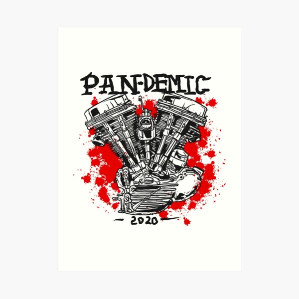 Panhead Art Prints | Redbubble
