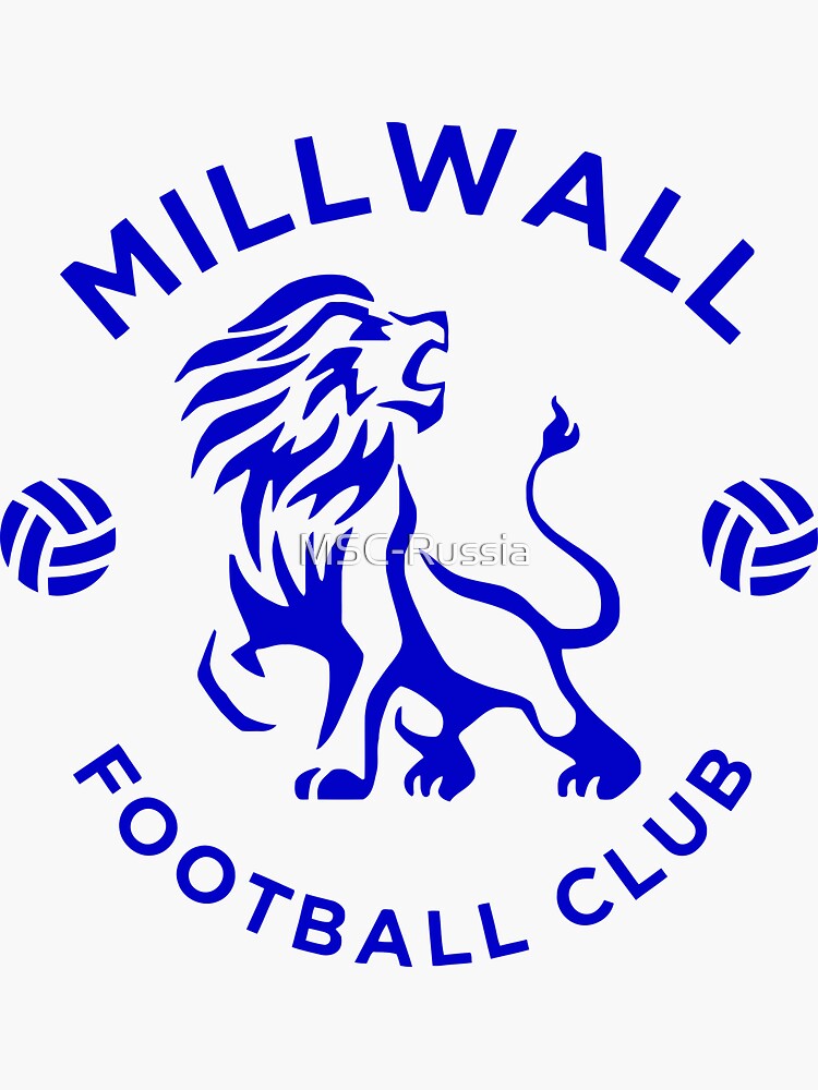 "Millwall Football Club" Sticker by MSC-Russia | Redbubble