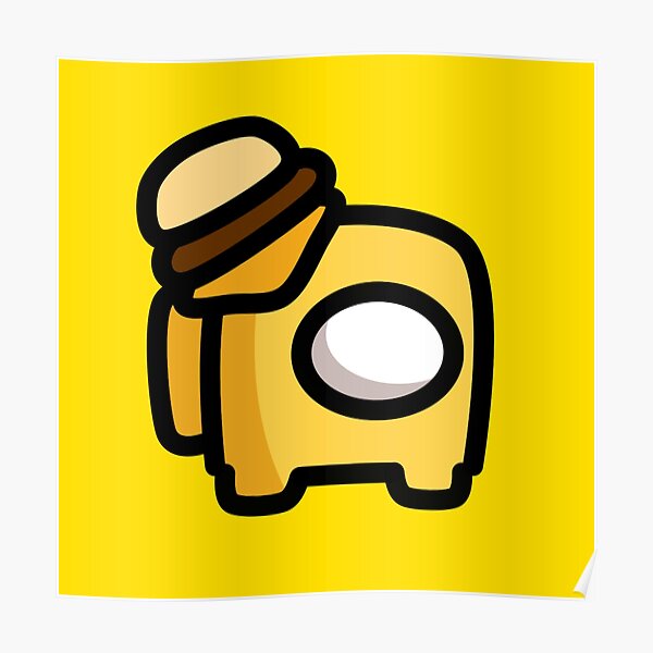 Yellow Crewmate Posters | Redbubble