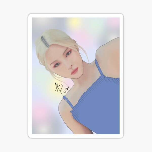 "ITZY Ryujin" Sticker by ThePandaas | Redbubble