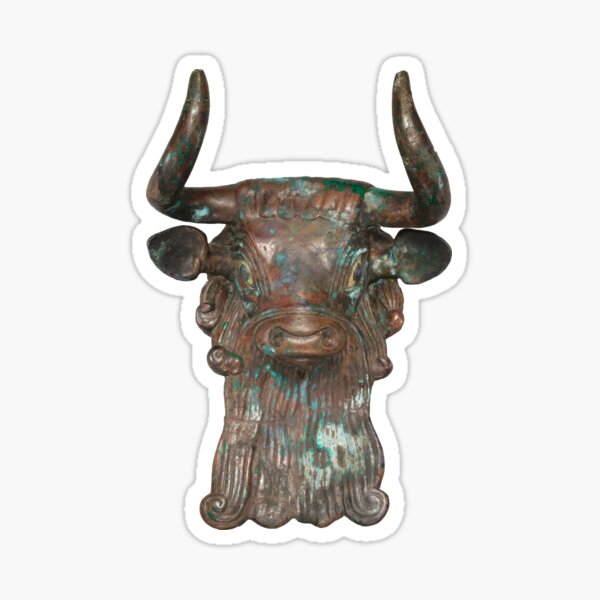 "Sumerian Bull" Sticker for Sale by JournalOfTales | Redbubble