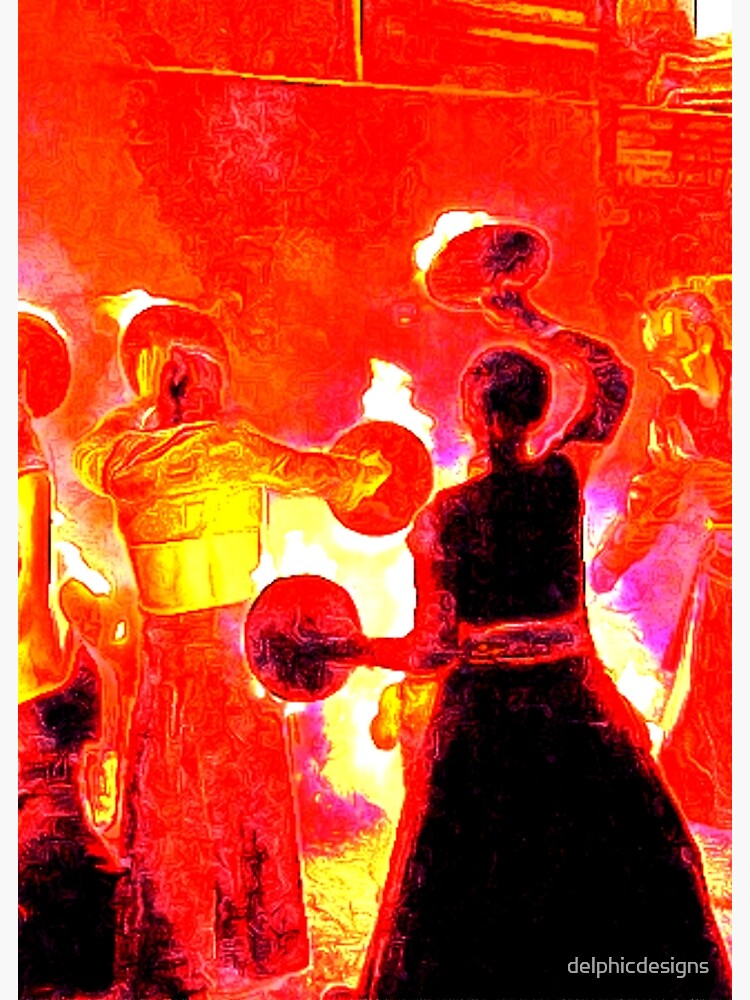 "'Great Invocation' - Satanic Fire Ceremony" Art Print for Sale by ...