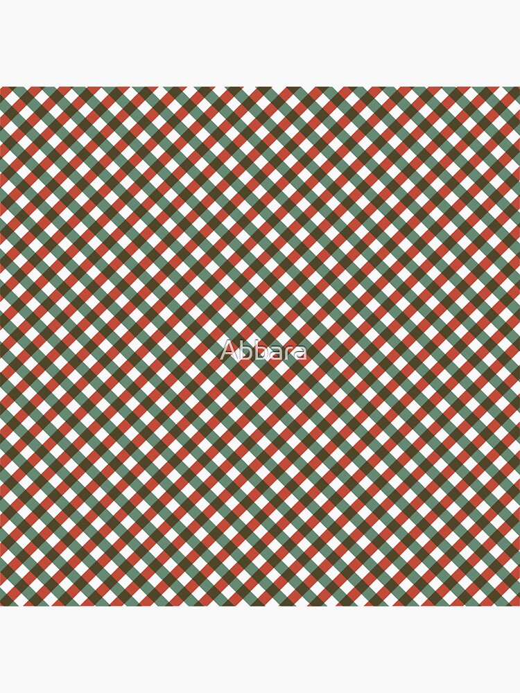 "Red and green diagonal stripes" Sticker for Sale by Abbara | Redbubble