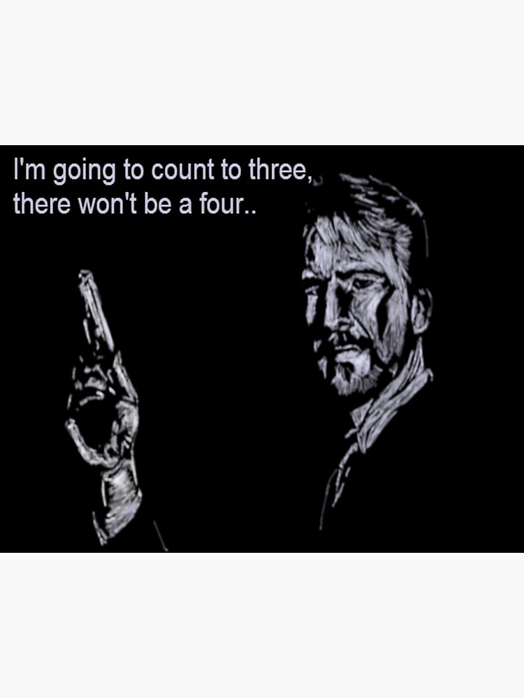 "Alan Rickman- Deadly Countdown" Sticker by Kyleacharisse | Redbubble