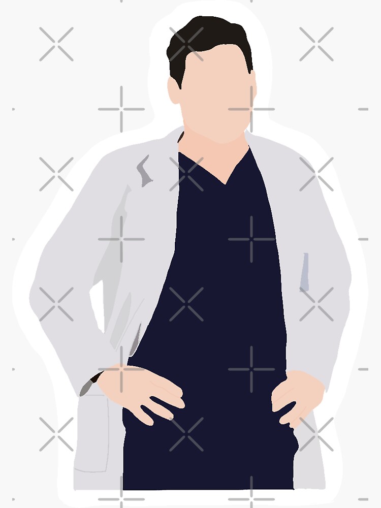 "Dr. Alex Karev" Sticker for Sale by ArmsOfAStranger | Redbubble