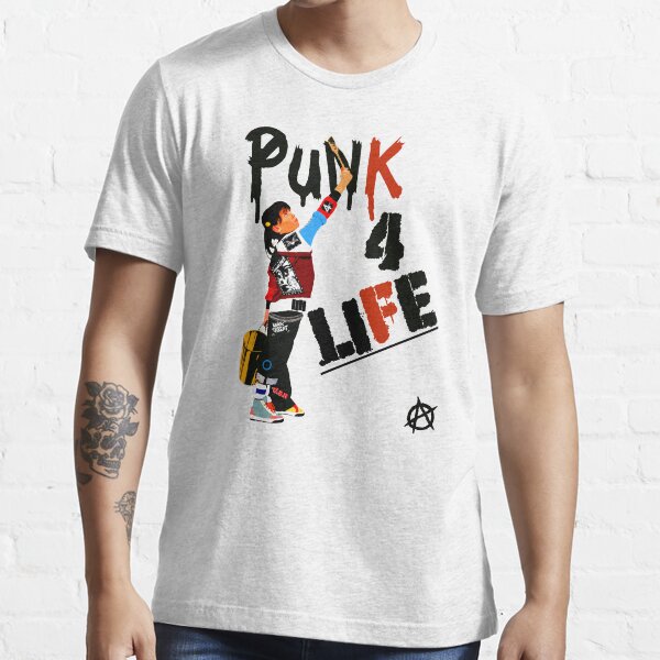 "Punky "Punk 4 Life" Brewster" T-shirt for Sale by Faction | Redbubble ...