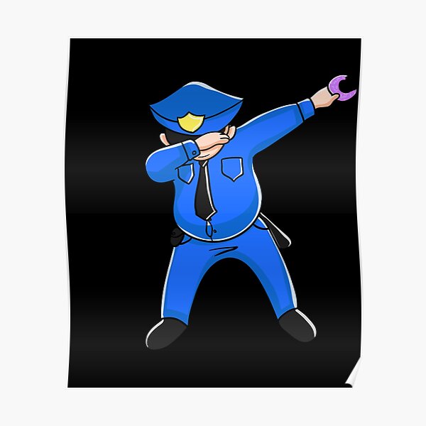"Dabbing Police Officer Policeman Sheriff Law Enforcement Deputy ...