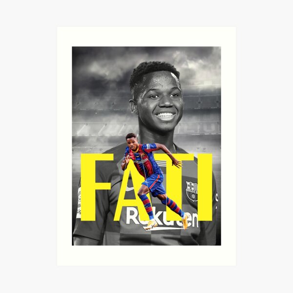 Ansu Fati Art Prints | Redbubble