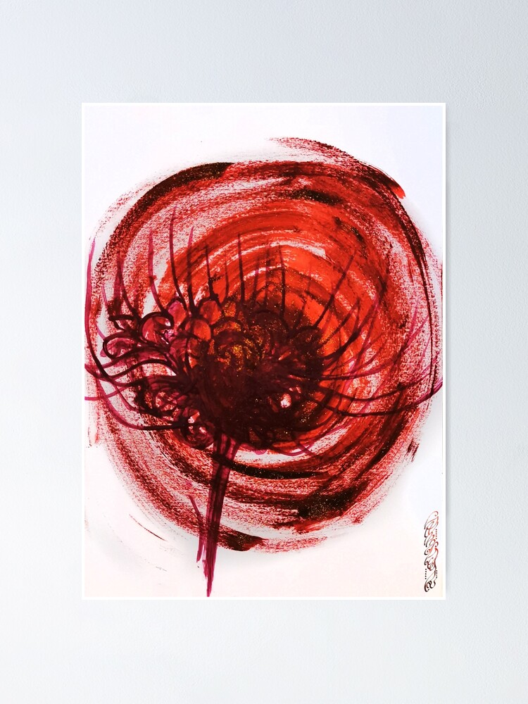 "Void Spiderlily #2" Poster by Sahm-Seera | Redbubble