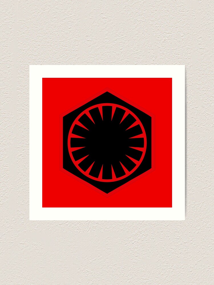 "The First Order Logo" Art Print by geekomic | Redbubble