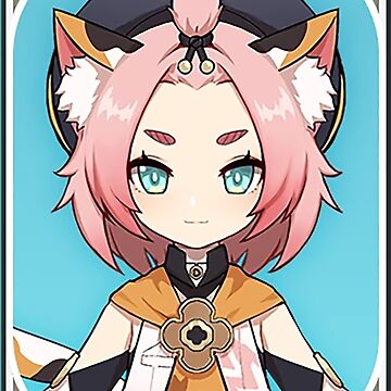 "Genshin Impact - Diona Official Card" Poster for Sale by Krimsy ...