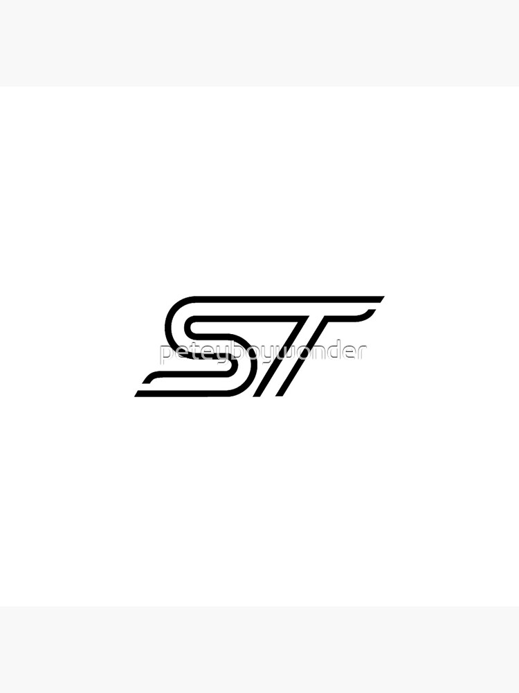 "Ford ST Logo" Art Print for Sale by peteyboywonder | Redbubble