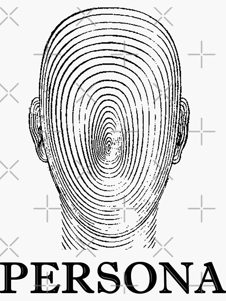 "Persona" Sticker for Sale by OurWorldTree | Redbubble